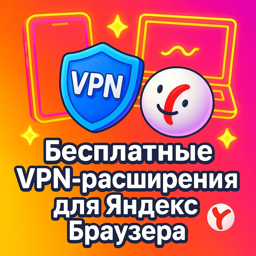ТОП-5 бесплатных VPN‑расширений для Яндекс Браузера 25.07.2025 - AI на relife.global