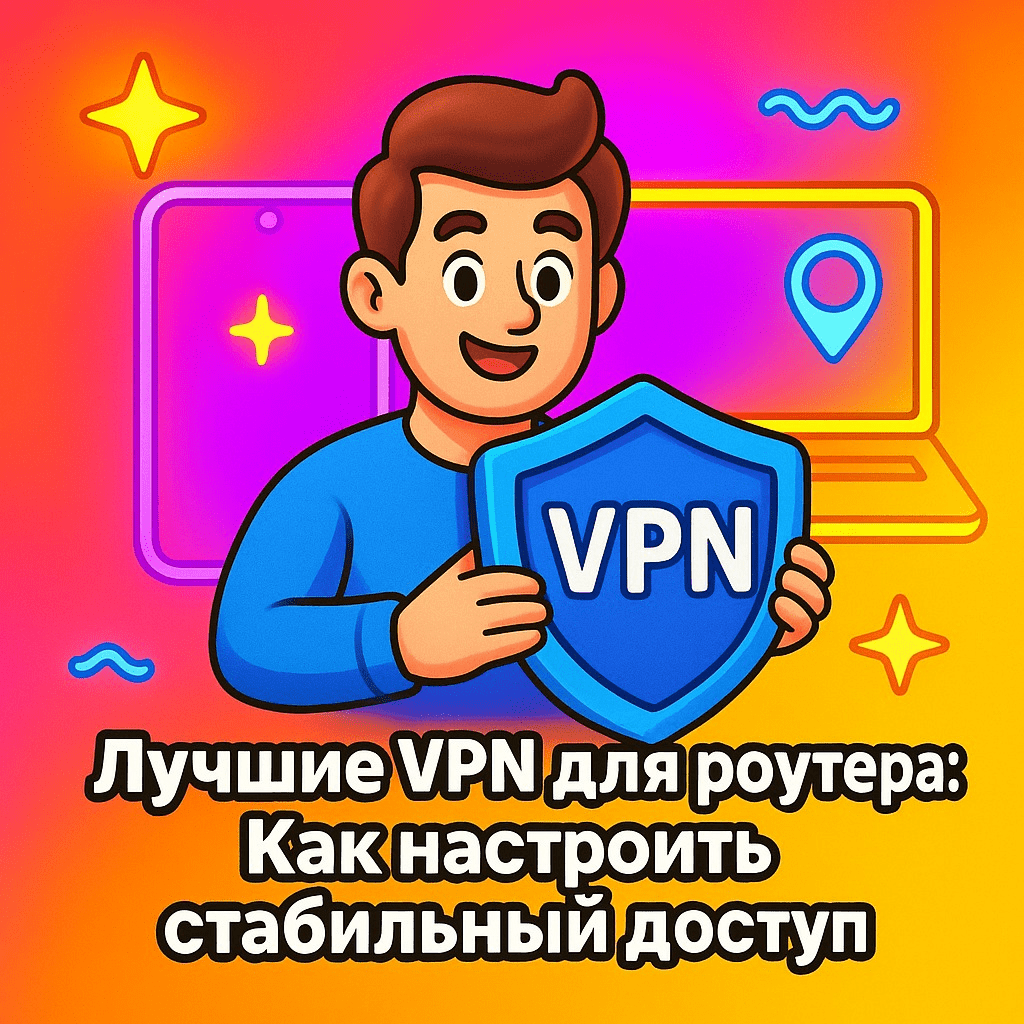 Топ-5 лучших VPN для роутера в 2025: Как настроить стабильный доступ 25.07.2025 - AI на relife ...
